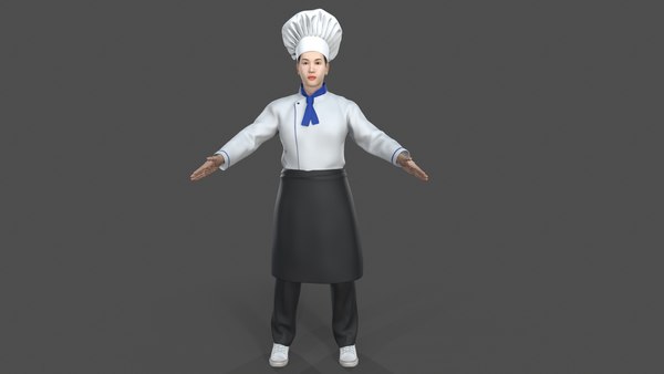 3D Chef Models | TurboSquid