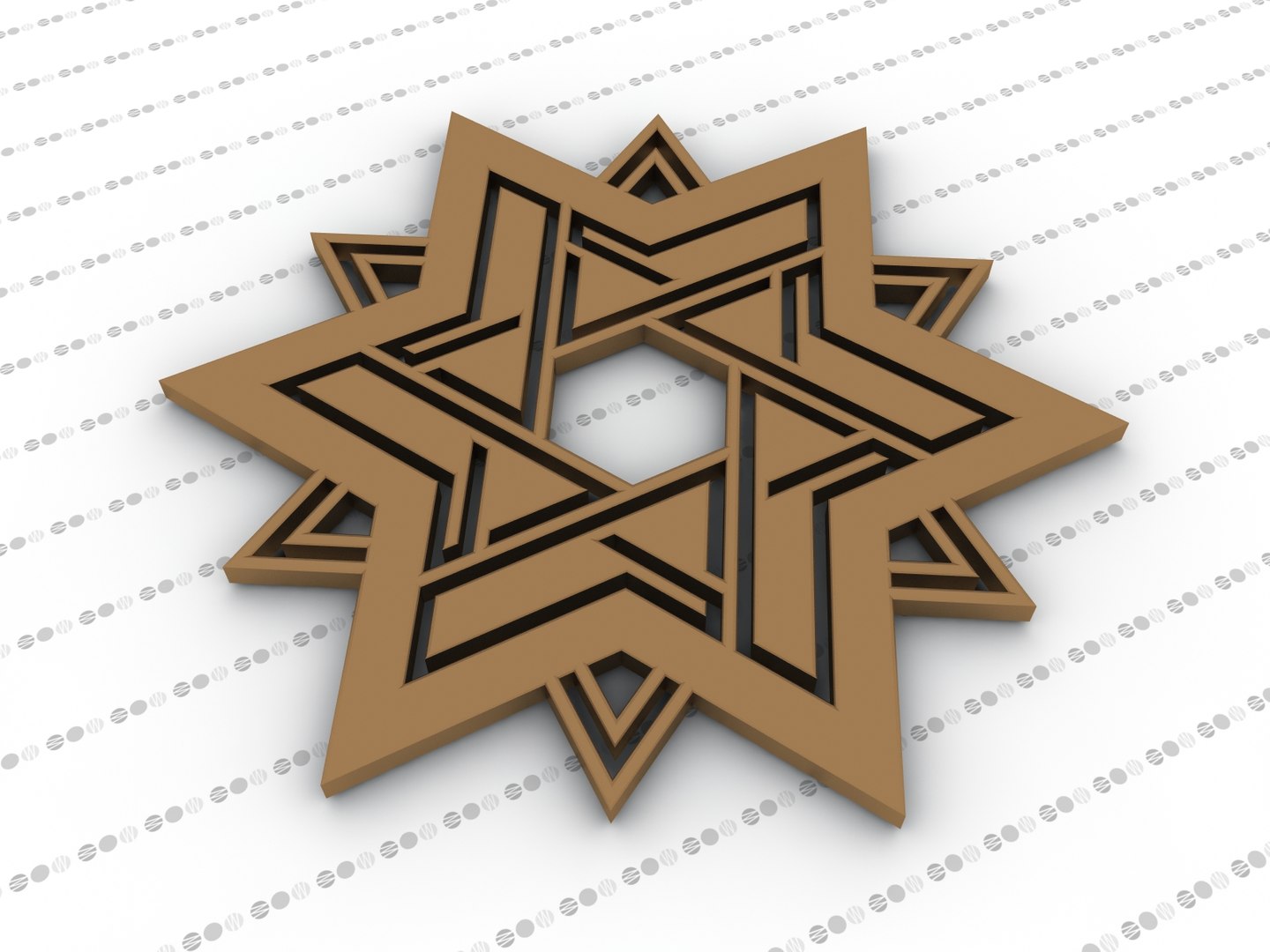 3D Star David Model - TurboSquid 1430064