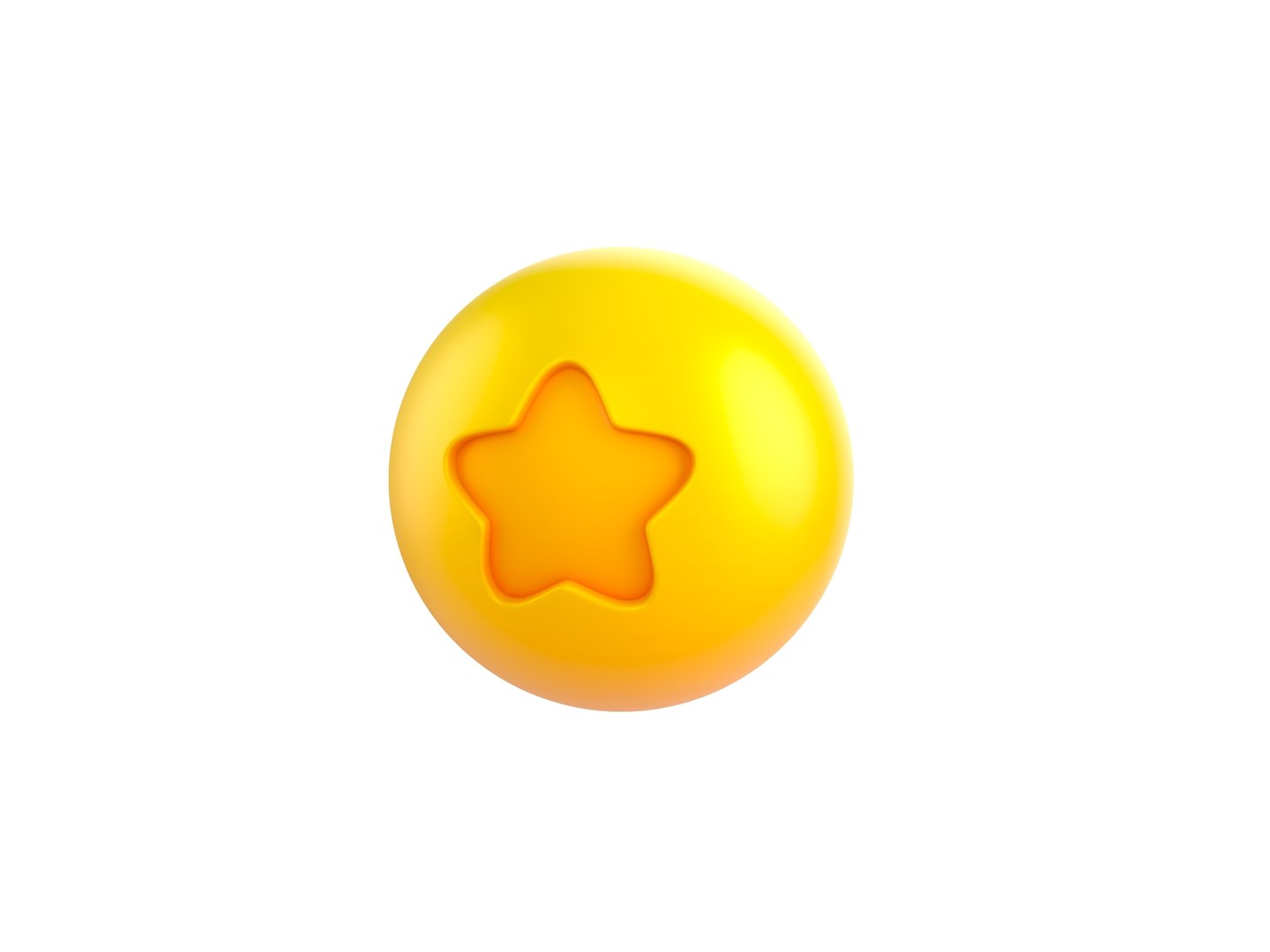 Star Ball 3D Model - TurboSquid 2239931