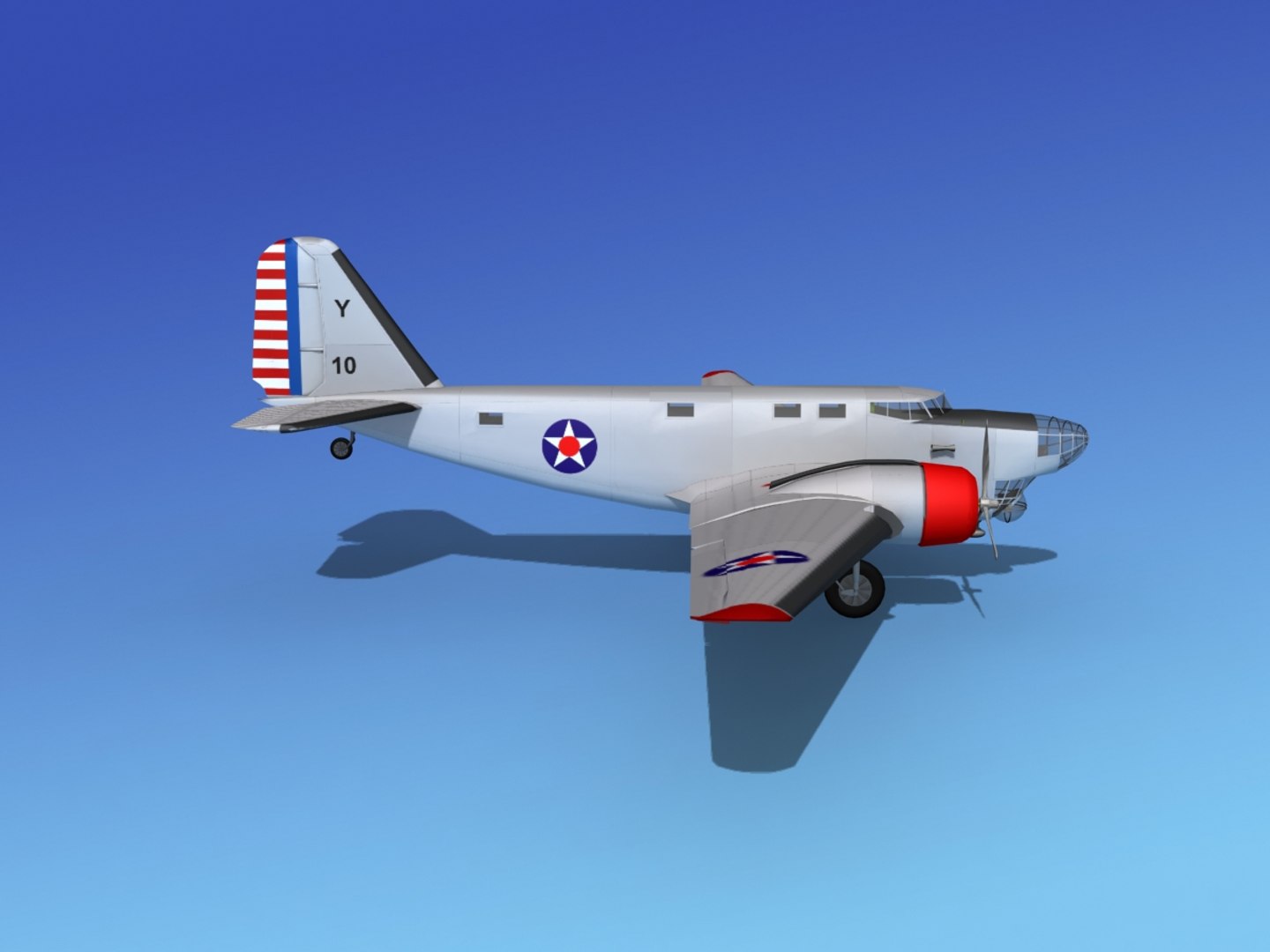 3ds Douglas B-18 Bolo Bomber