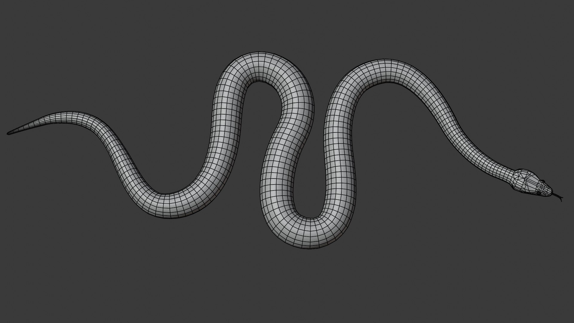 Crawling snake loop animation 3D model - TurboSquid 1639323