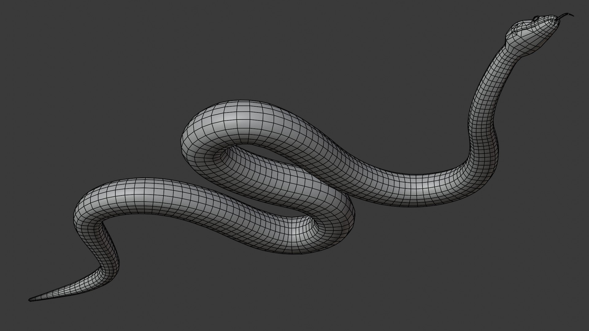 Crawling snake loop animation 3D model - TurboSquid 1639323