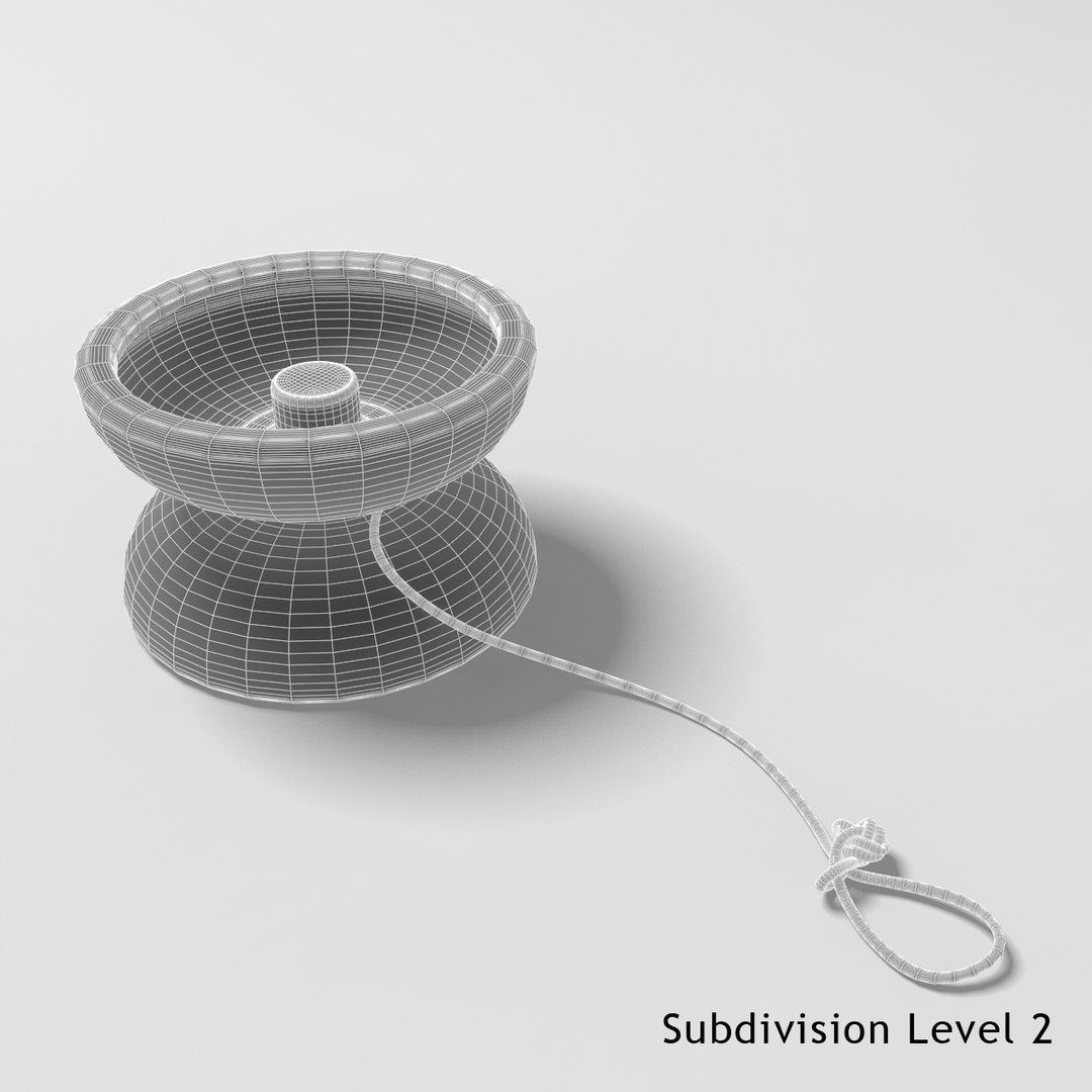 3ds Max Yoyo Duncan Metal Zero