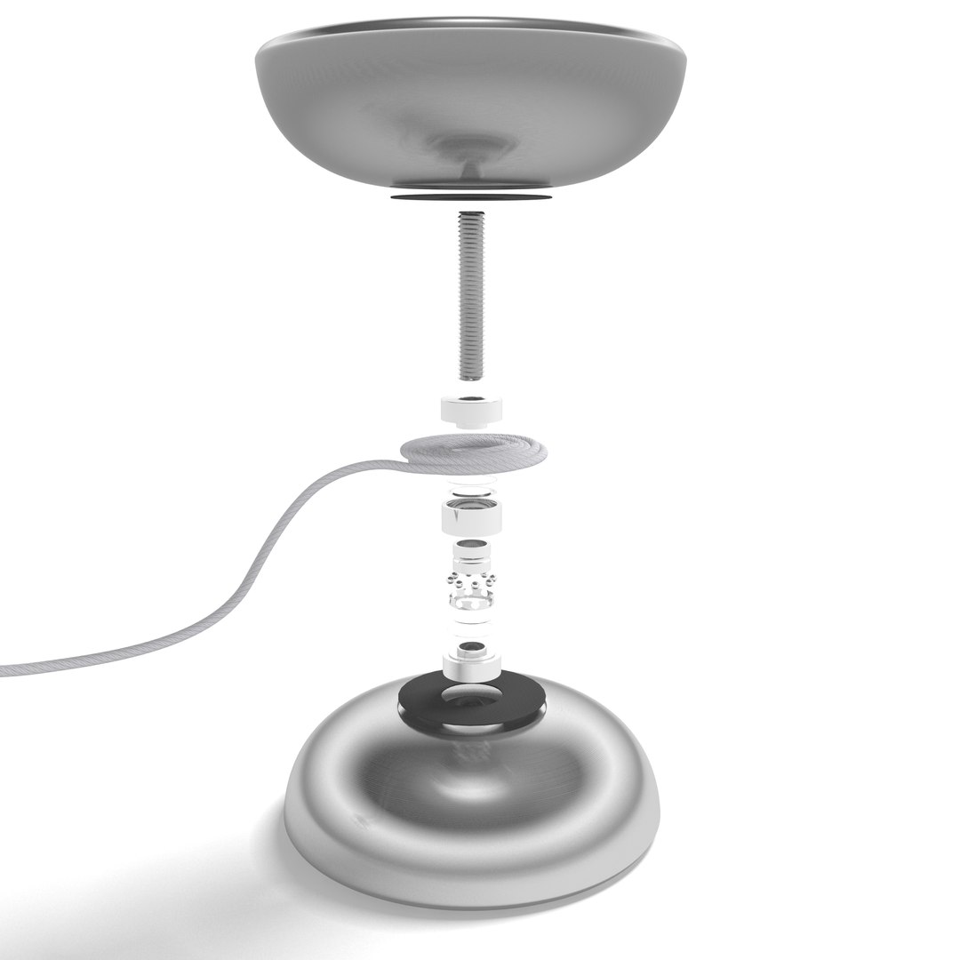 3ds Max Yoyo Duncan Metal Zero