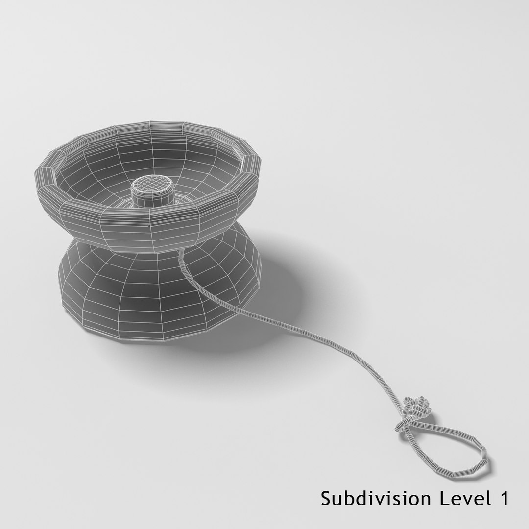 3ds Max Yoyo Duncan Metal Zero