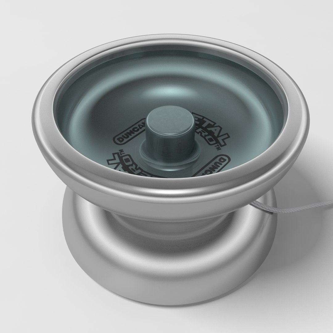 3ds Max Yoyo Duncan Metal Zero