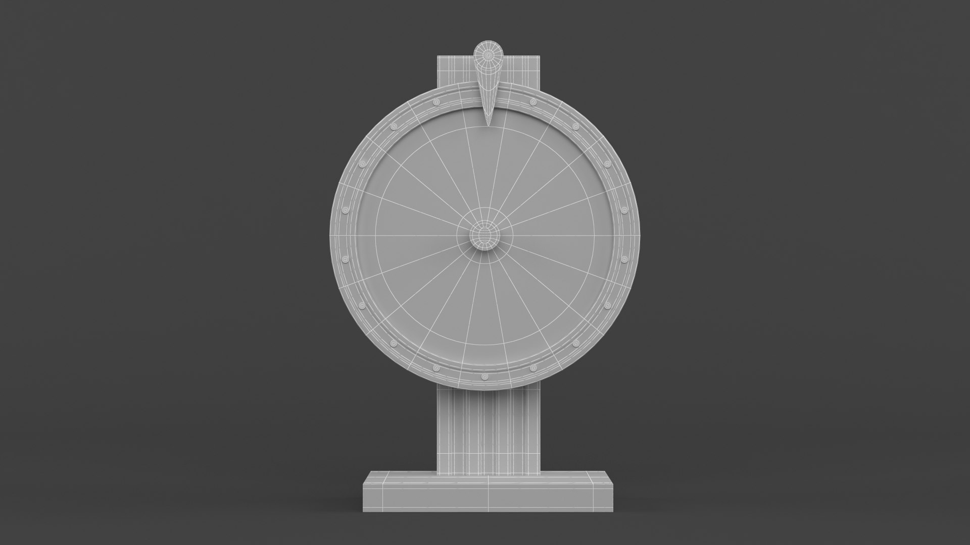 3D Model Wheel Of Fortune - TurboSquid 2257948