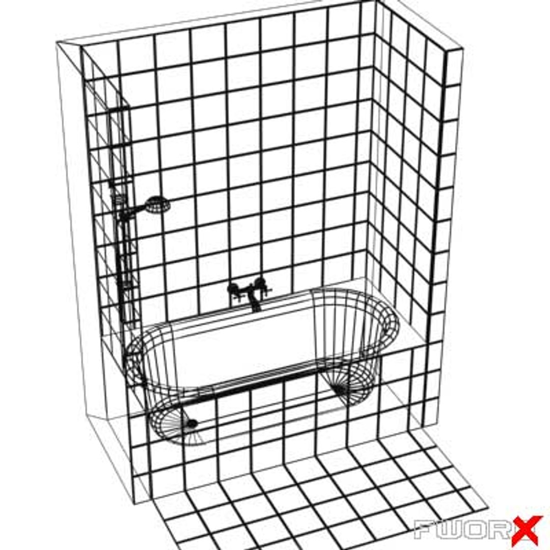3d bath model