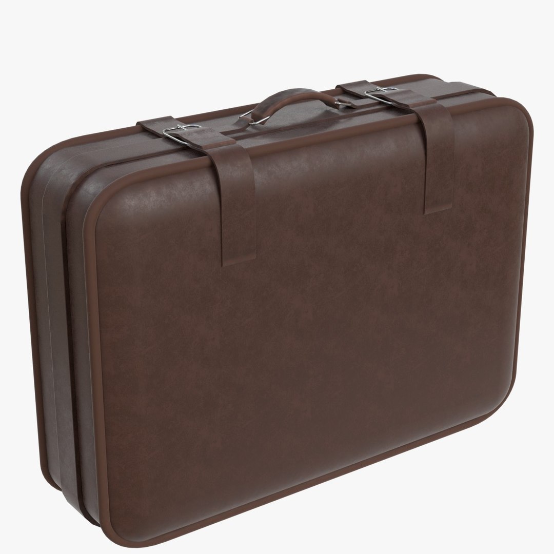 3d Suitcase Rendered Scenes Model