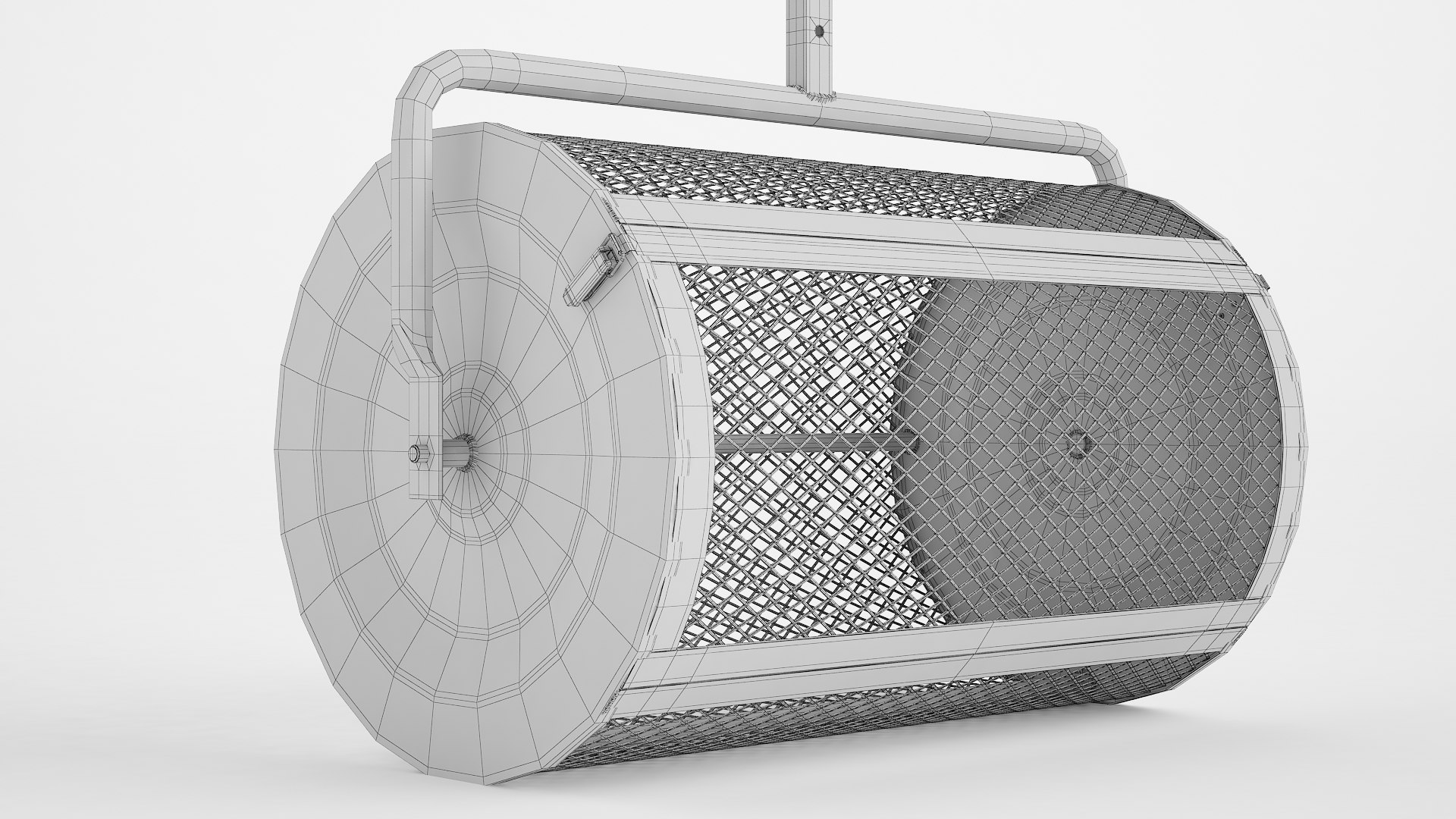 3D Rolling Garden Lawn Compost Spreader 01 - TurboSquid 2254792