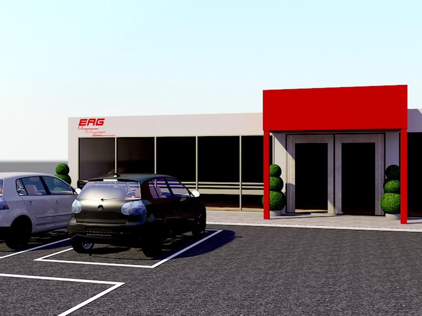3d Model Car Shop