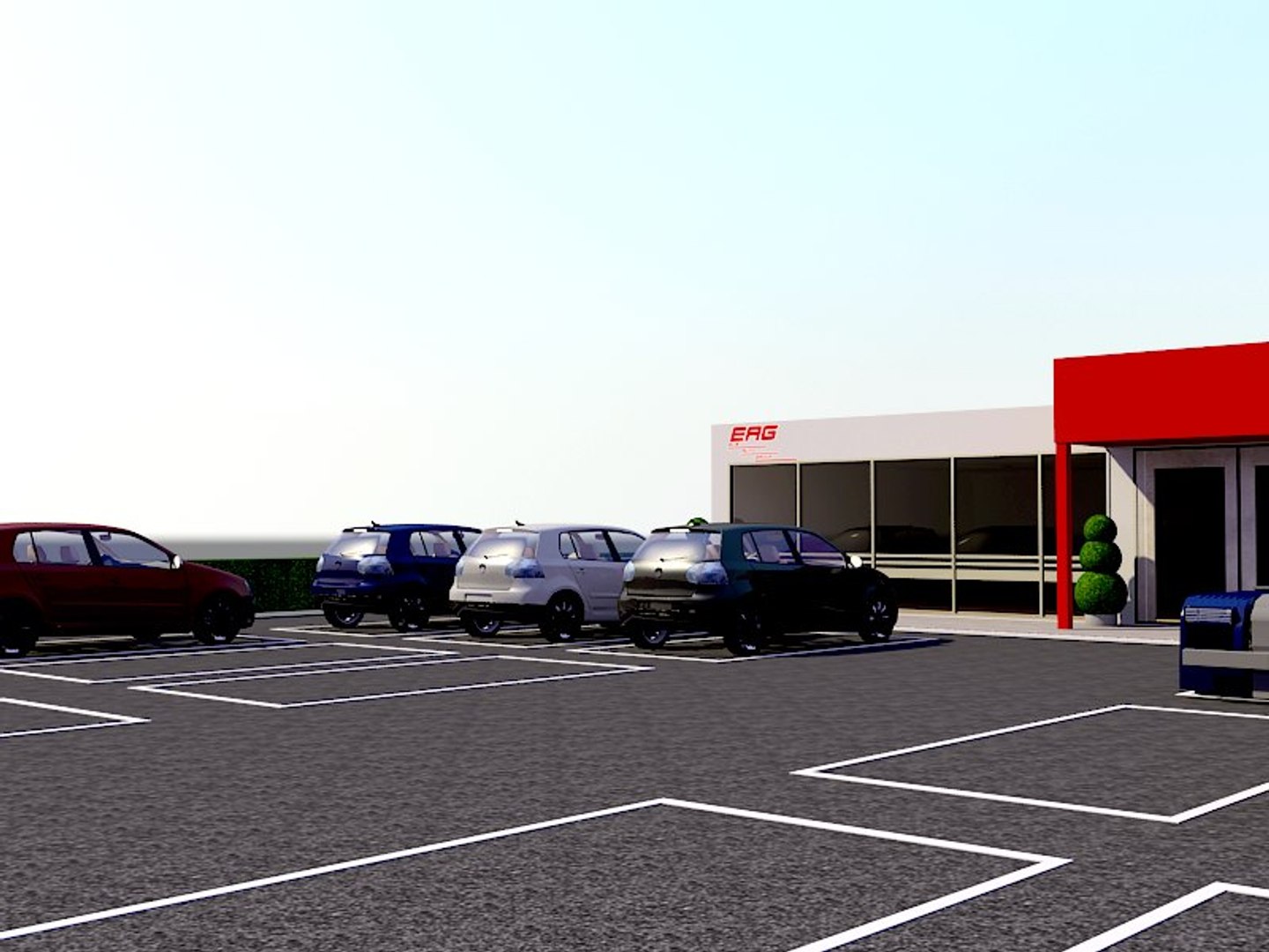 3d Model Car Shop