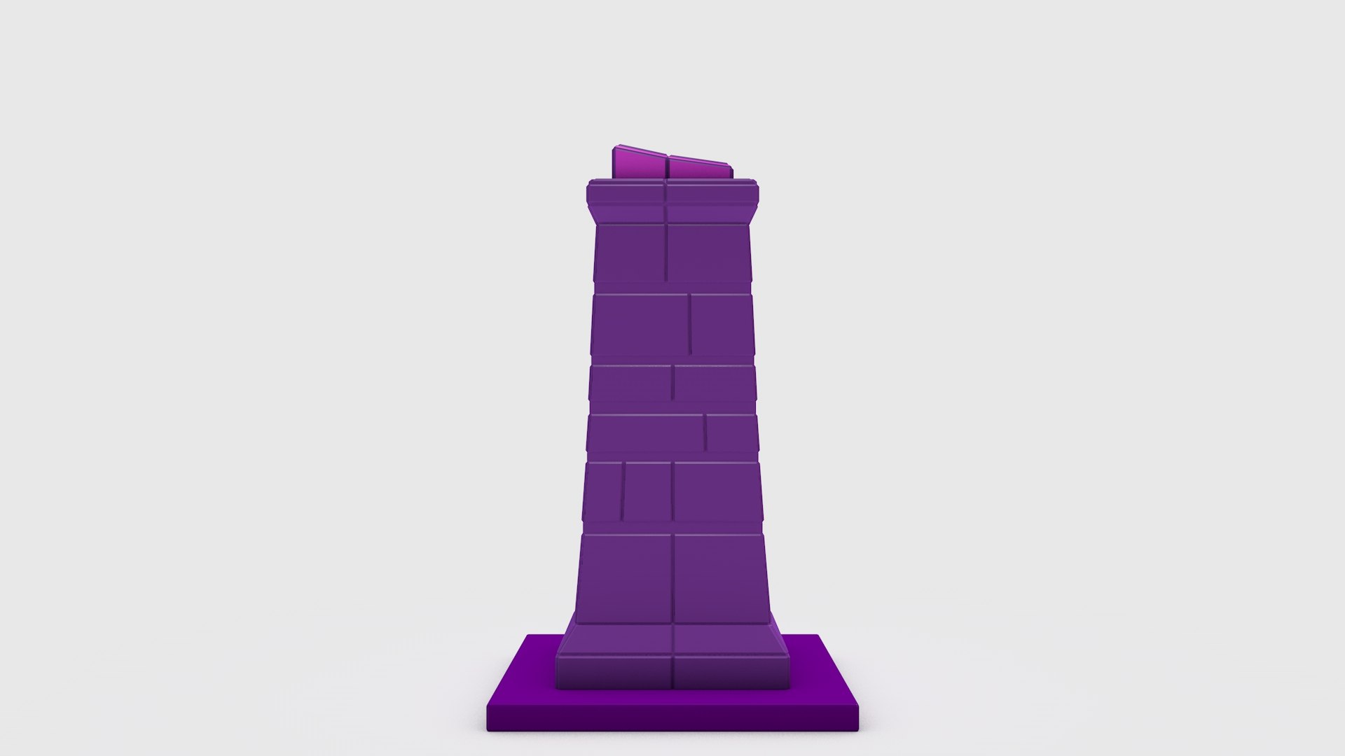 Pillar Architecture Structure 3D Model - TurboSquid 1700230