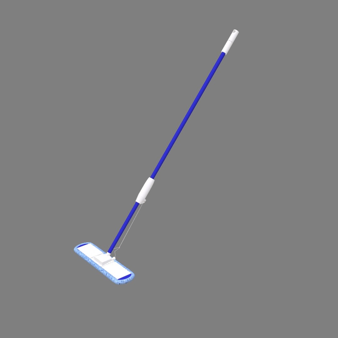 3d Sponge Mop Model