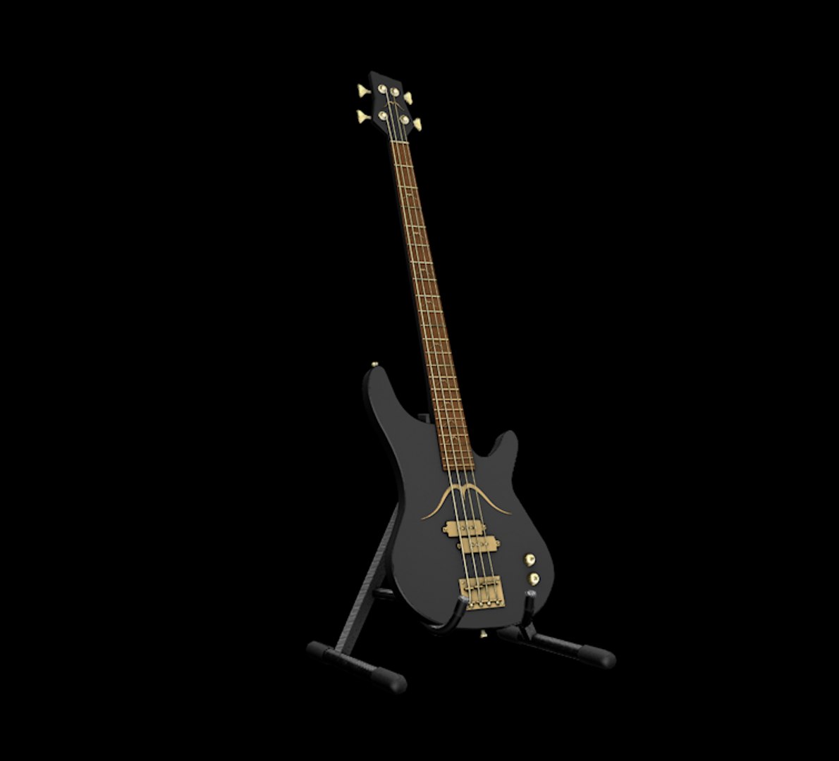 3d X Bass Guitar