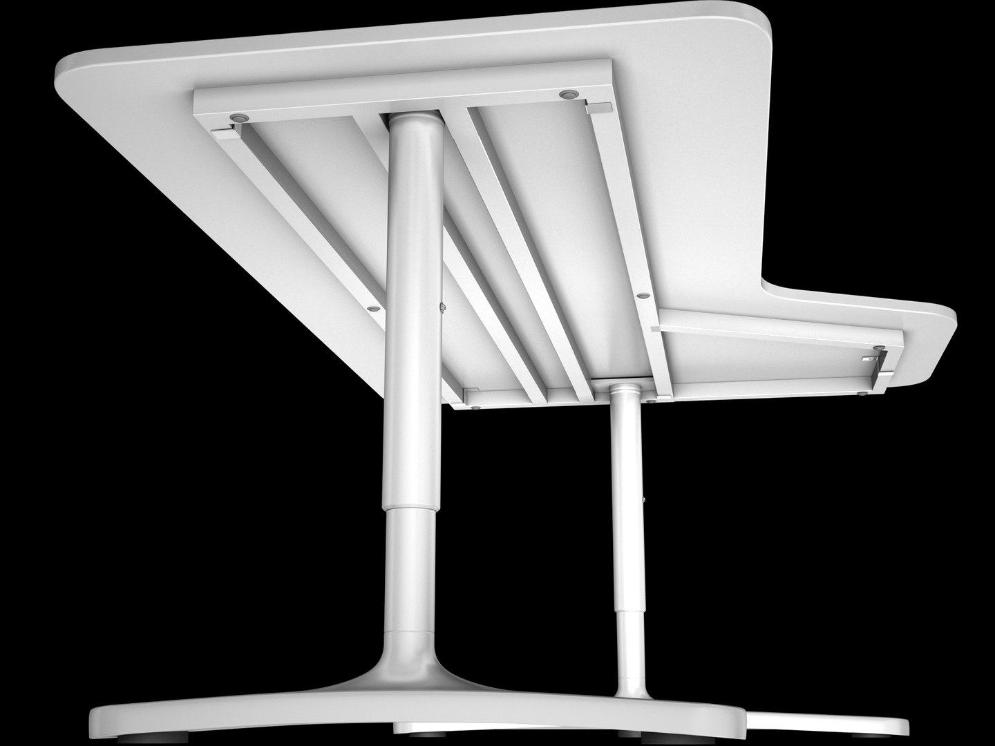 3D IKEA BEKANT Corner Desk - TurboSquid 2152125
