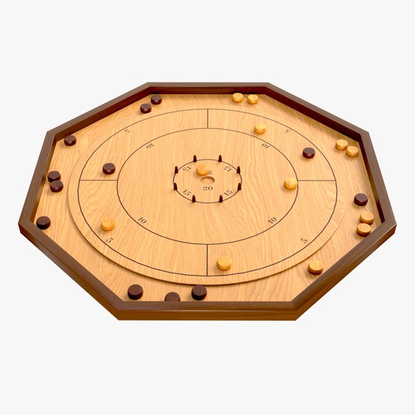 modelo 3d Juego de mesa Crokinole - TurboSquid 2154165