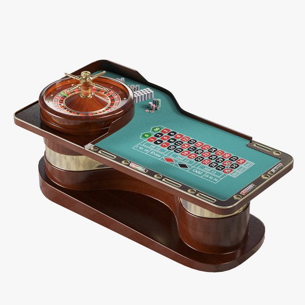modelo 3d Mesa de ruleta - TurboSquid 1163464