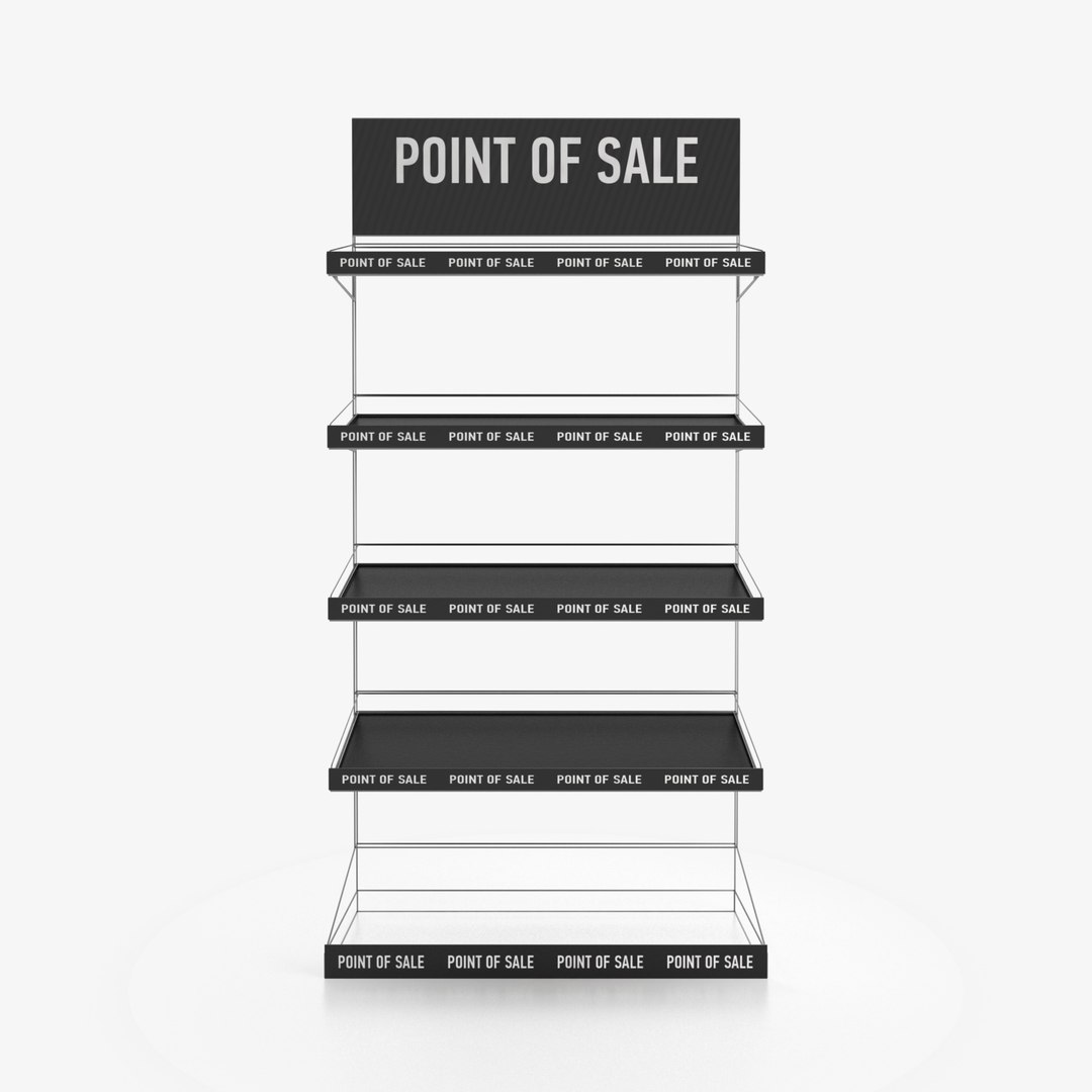 Display Rack 3D - TurboSquid 1361648
