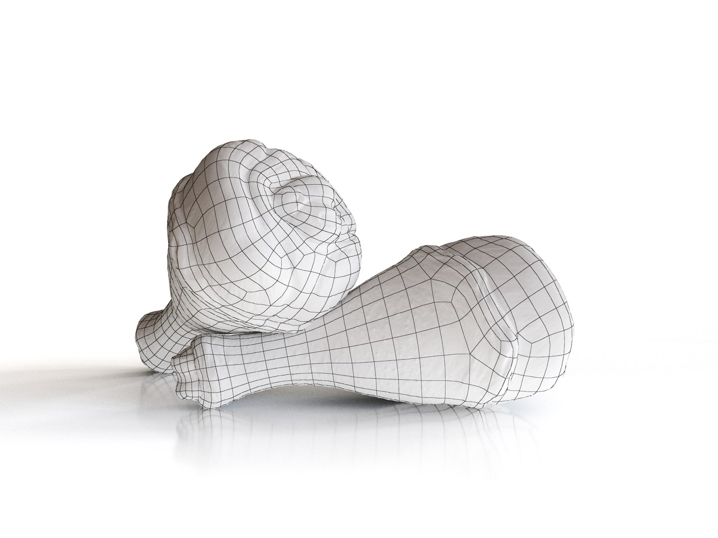 Chicken Food Poultry 3D Model - TurboSquid 1686042