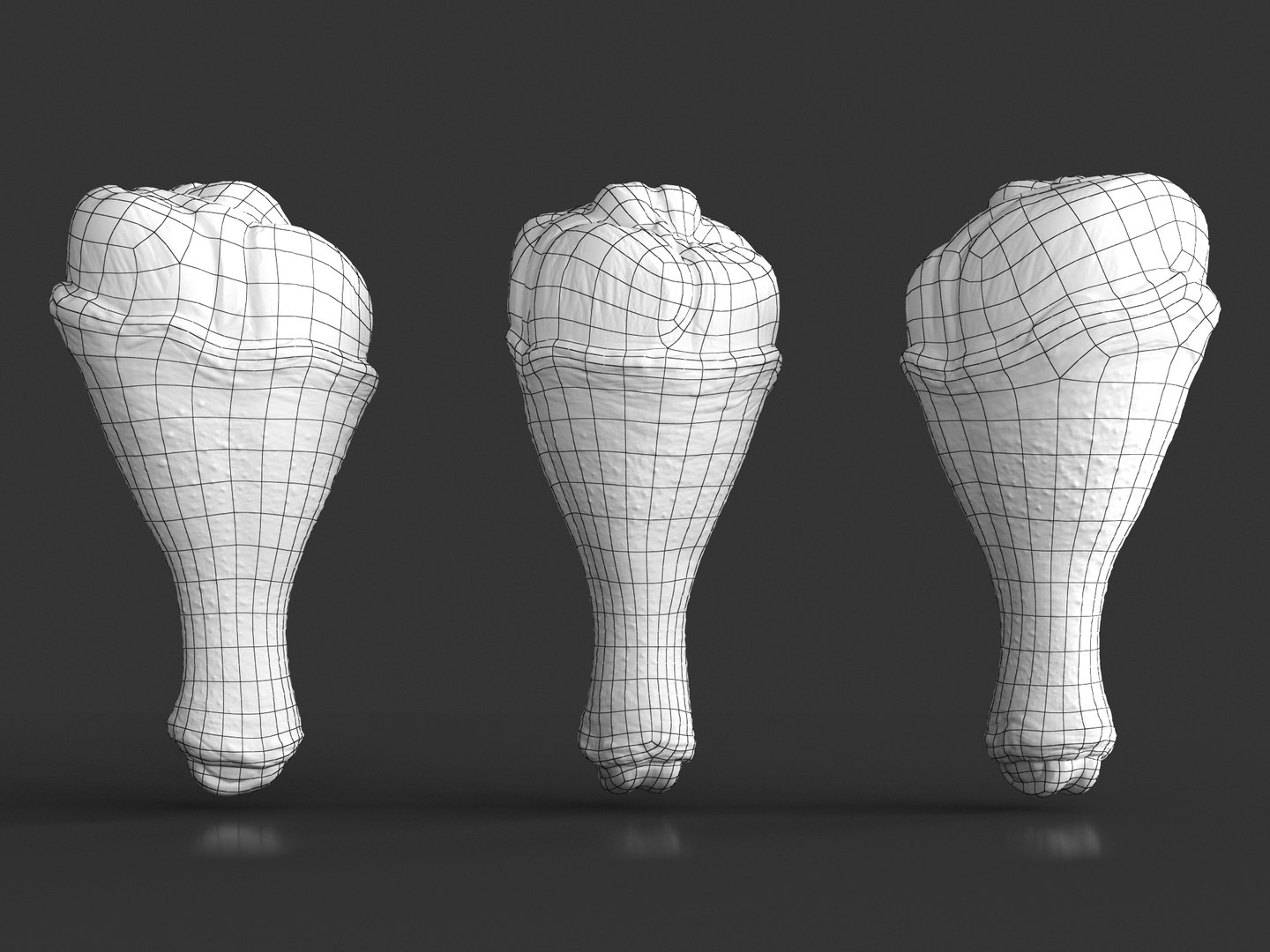Chicken Food Poultry 3D Model - TurboSquid 1686042
