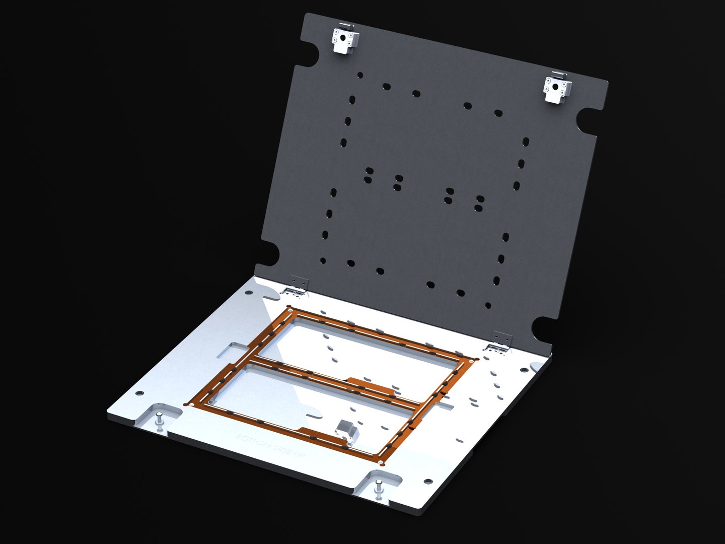 Standard Aluminium PCB Router Fixture model - TurboSquid 2158403