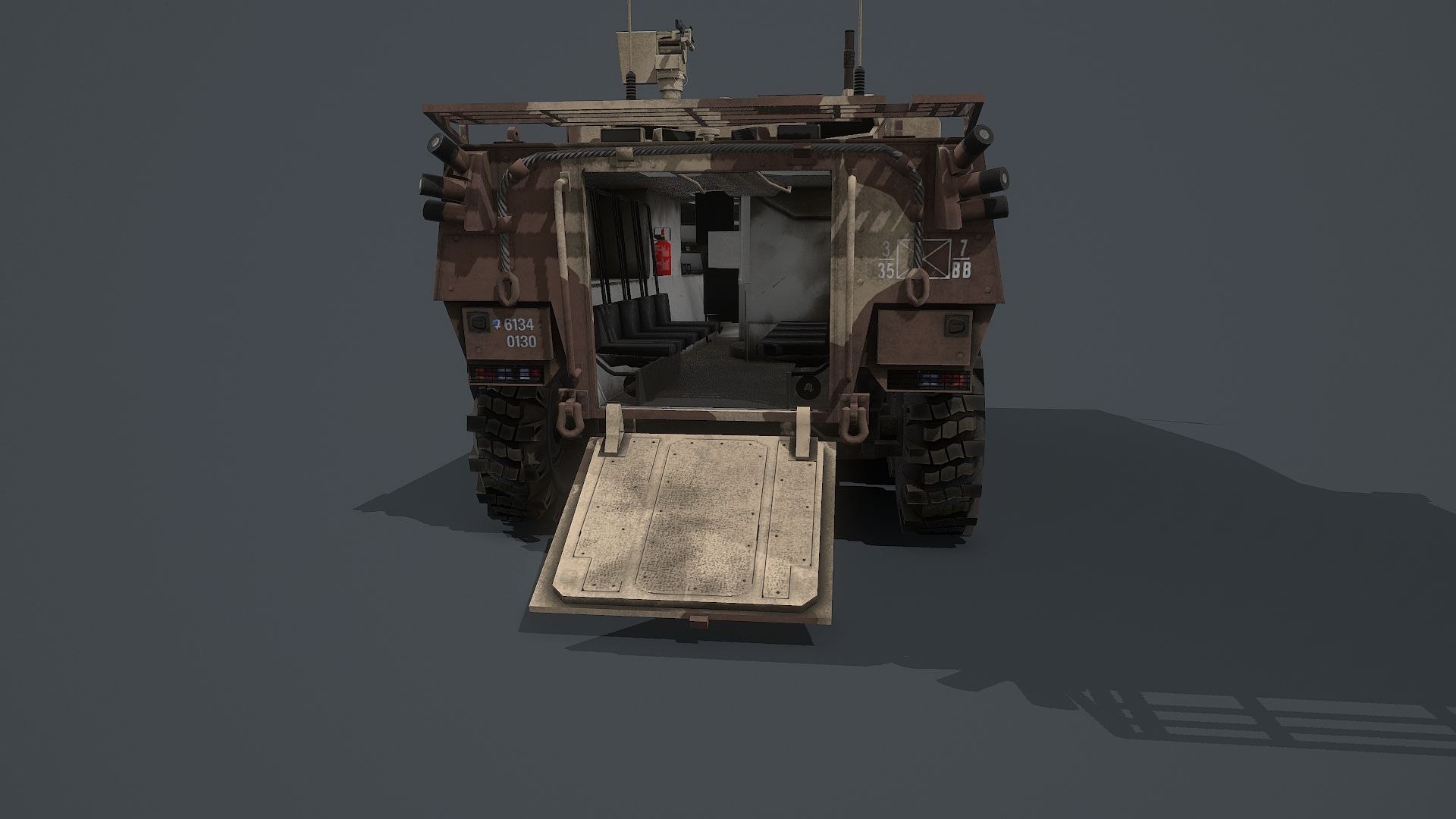 Vbci 2 Vehicle 3D Model - TurboSquid 1400460