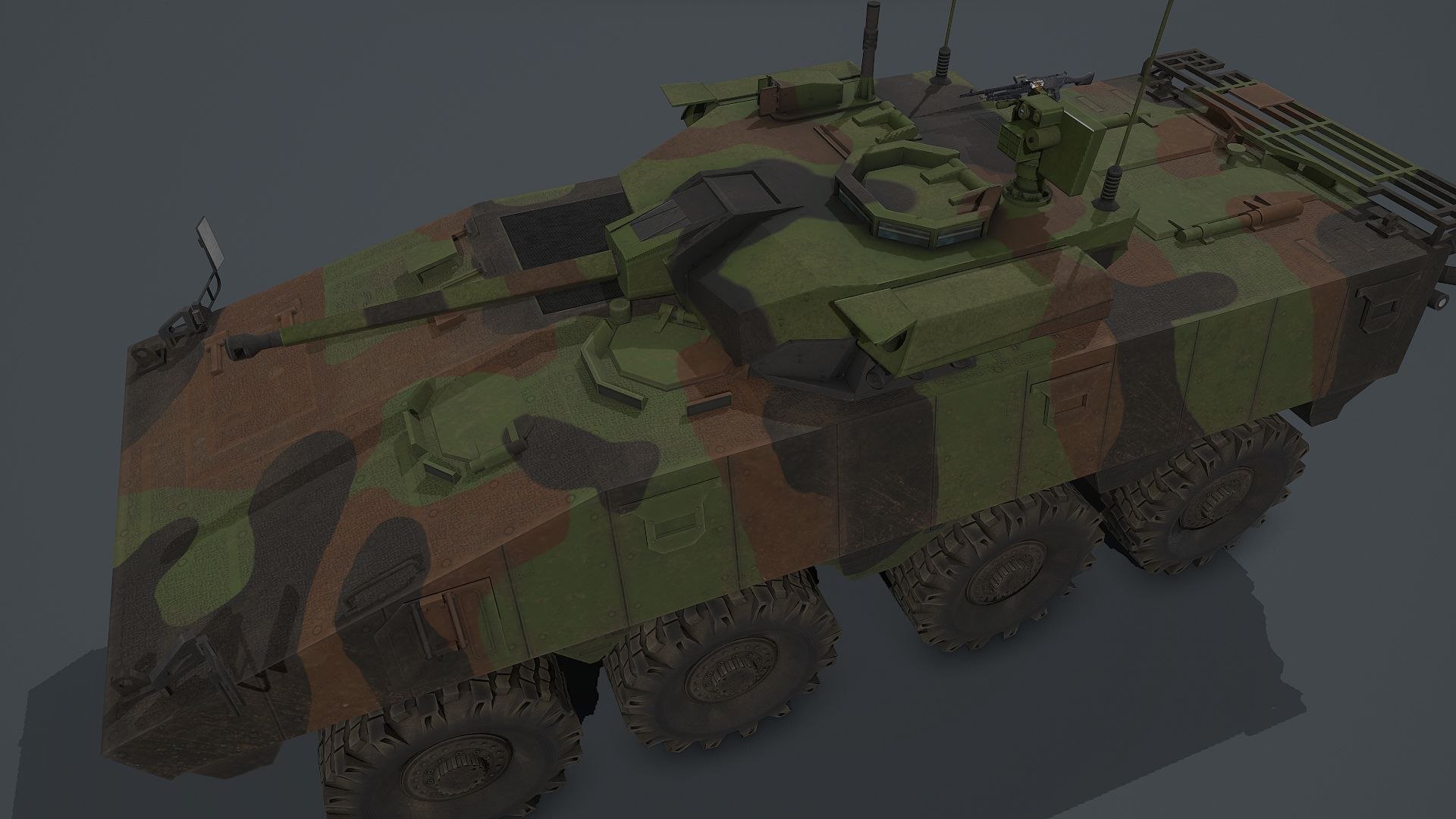 Vbci 2 Vehicle 3D Model - TurboSquid 1400460