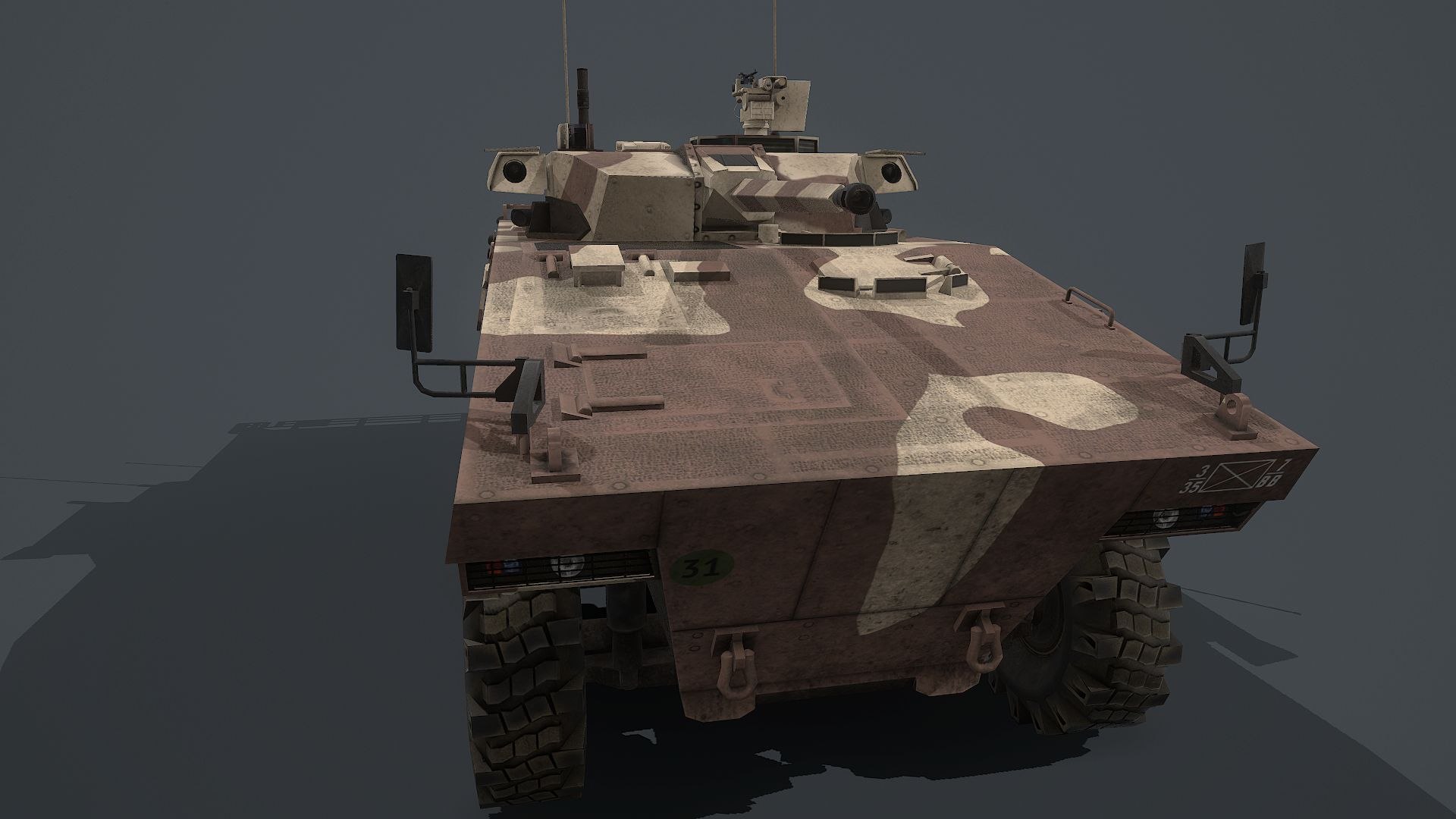 Vbci 2 Vehicle 3D Model - TurboSquid 1400460