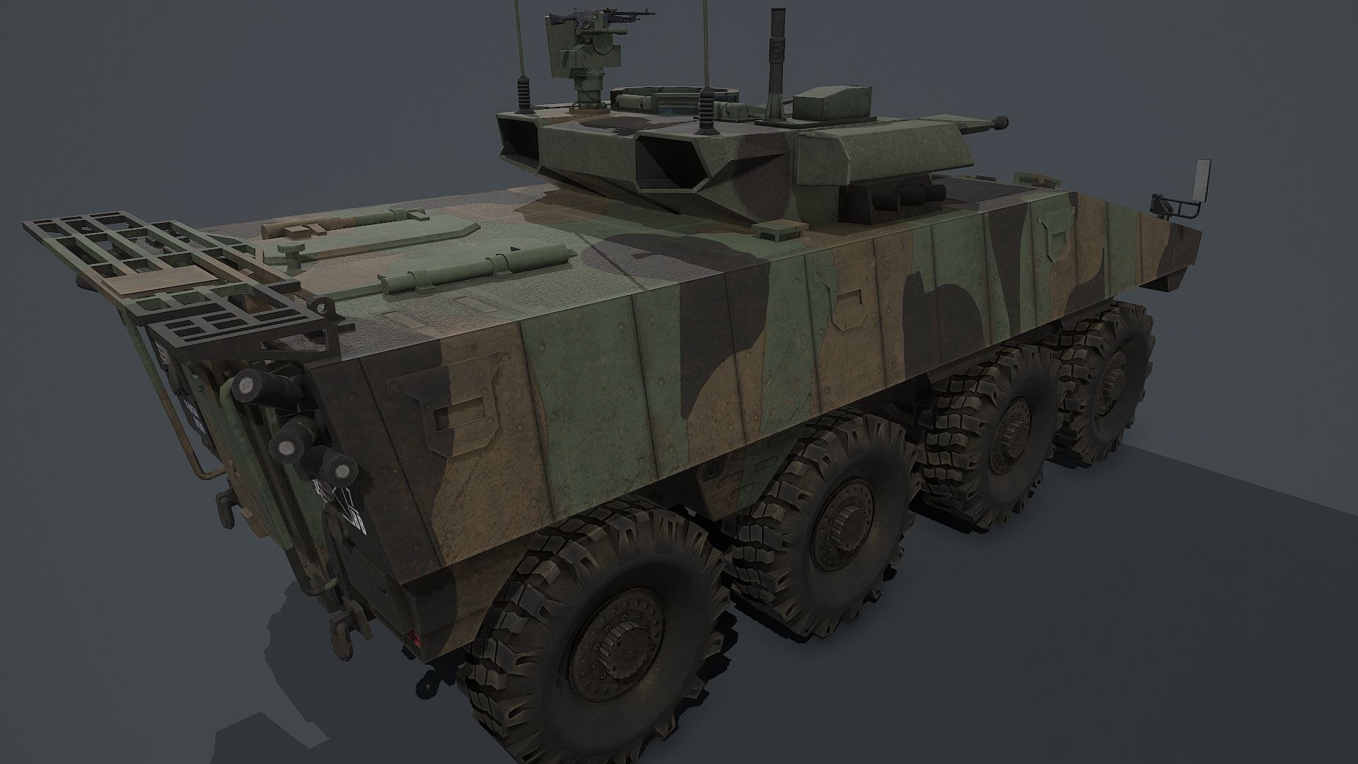 Vbci 2 Vehicle 3D Model - TurboSquid 1400460