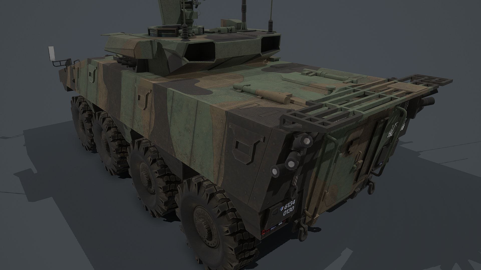 Vbci 2 Vehicle 3D Model - TurboSquid 1400460