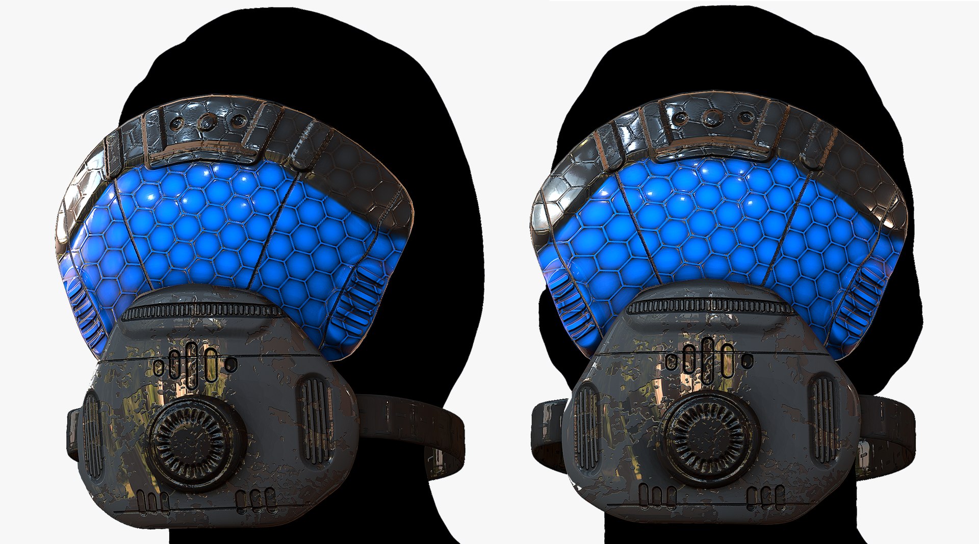 Gas mask 3D model - TurboSquid 1706423