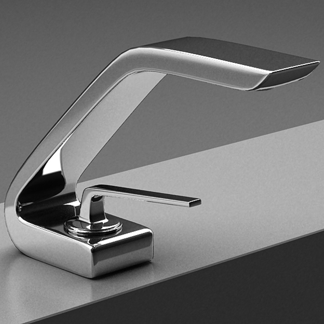 High-detailed Modern Italian Faucet 3d Model