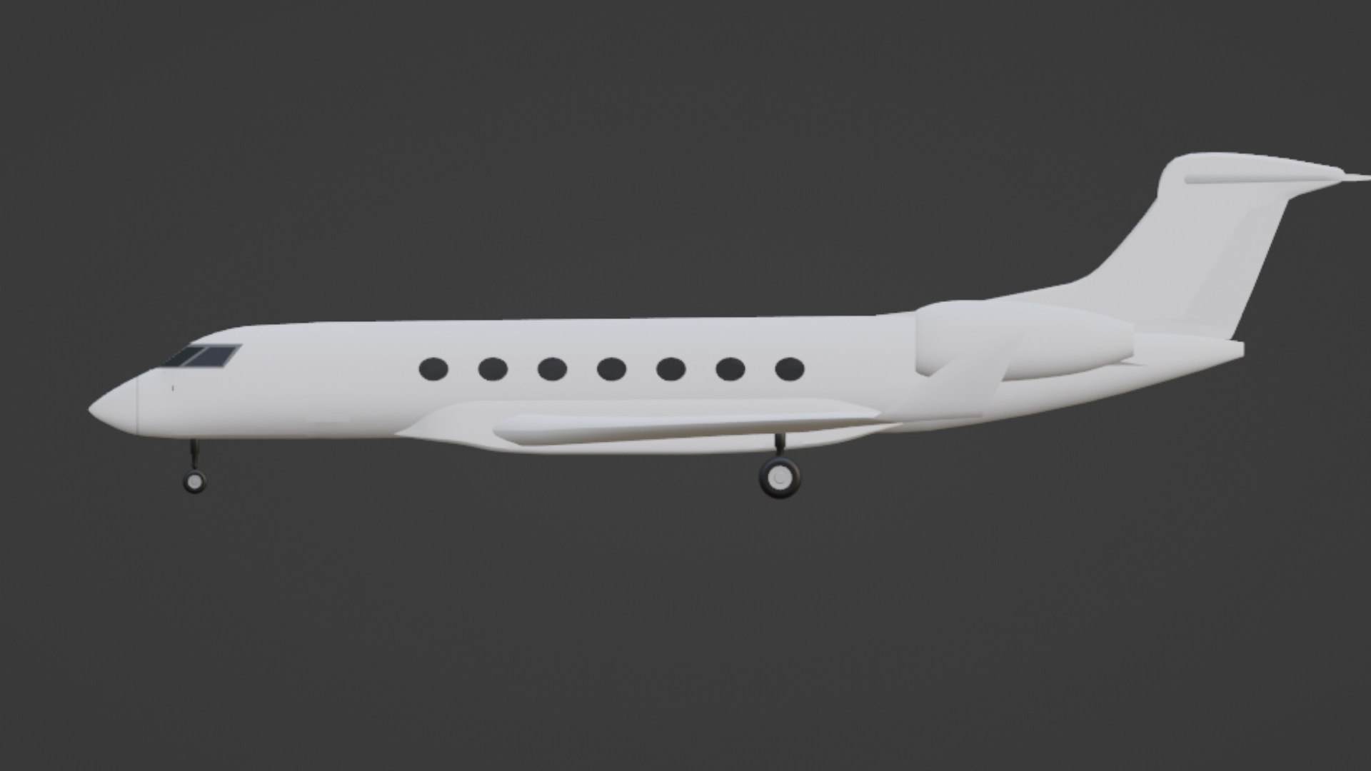 Private Jet - G600 3D Model - TurboSquid 2244677