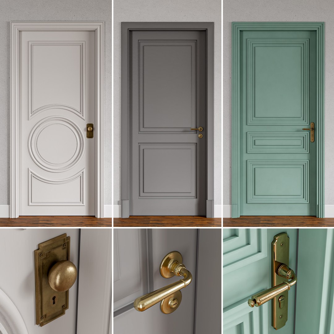 Doors 4 3D - TurboSquid 2067411