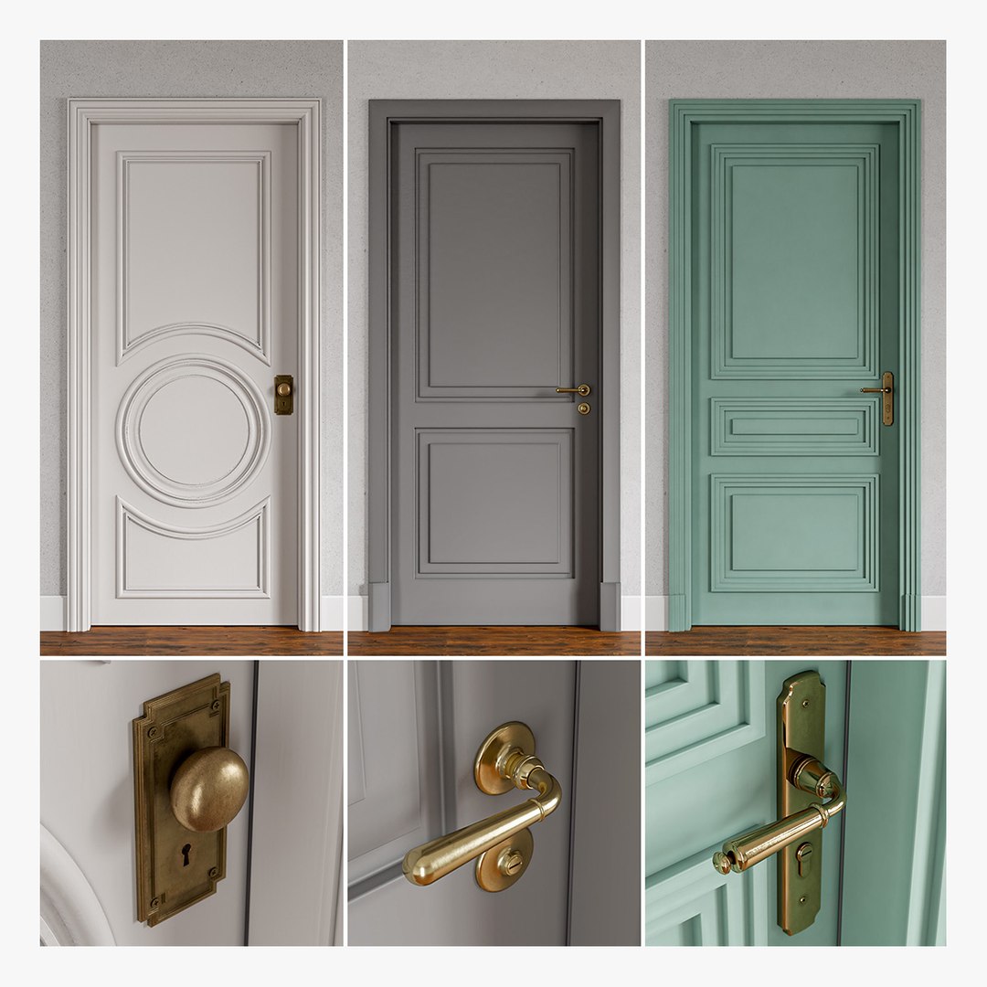 Doors 4 3D - TurboSquid 2067411