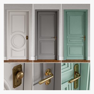 Doors 3 3 Models Model - TurboSquid 2027700