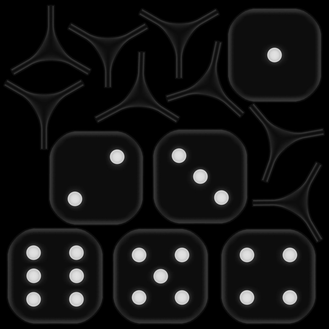 Dice 1 3D - TurboSquid 1305891