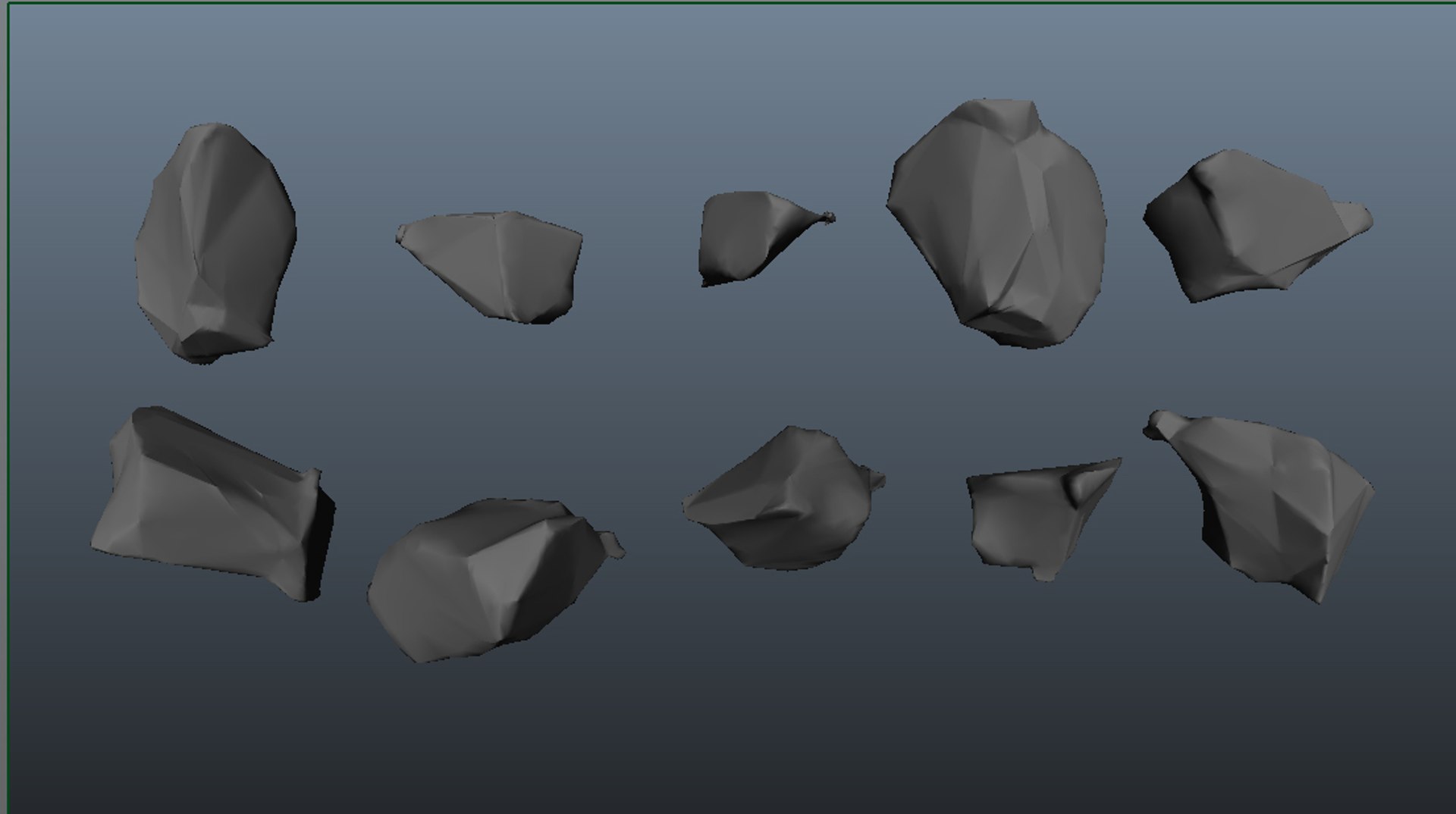 3d Script Rock Generation