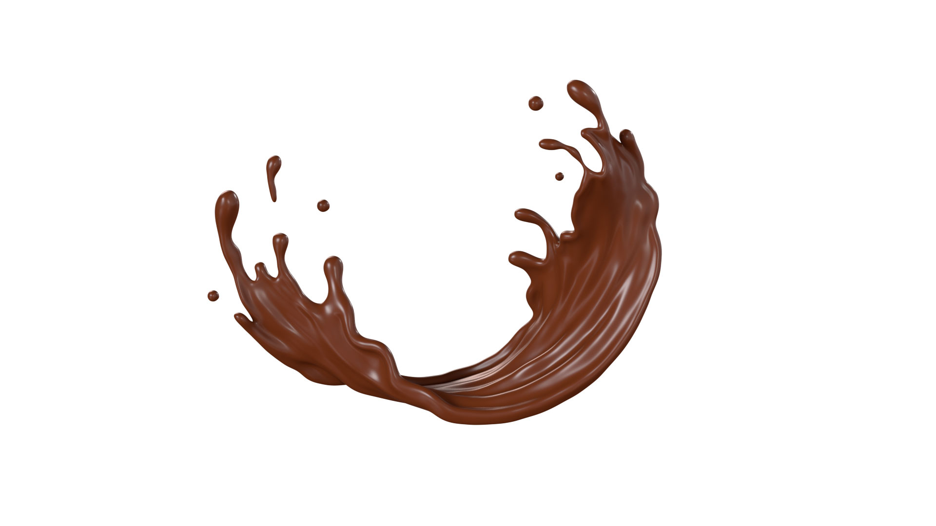 Chocolate Splash 24 3D - TurboSquid 2177965