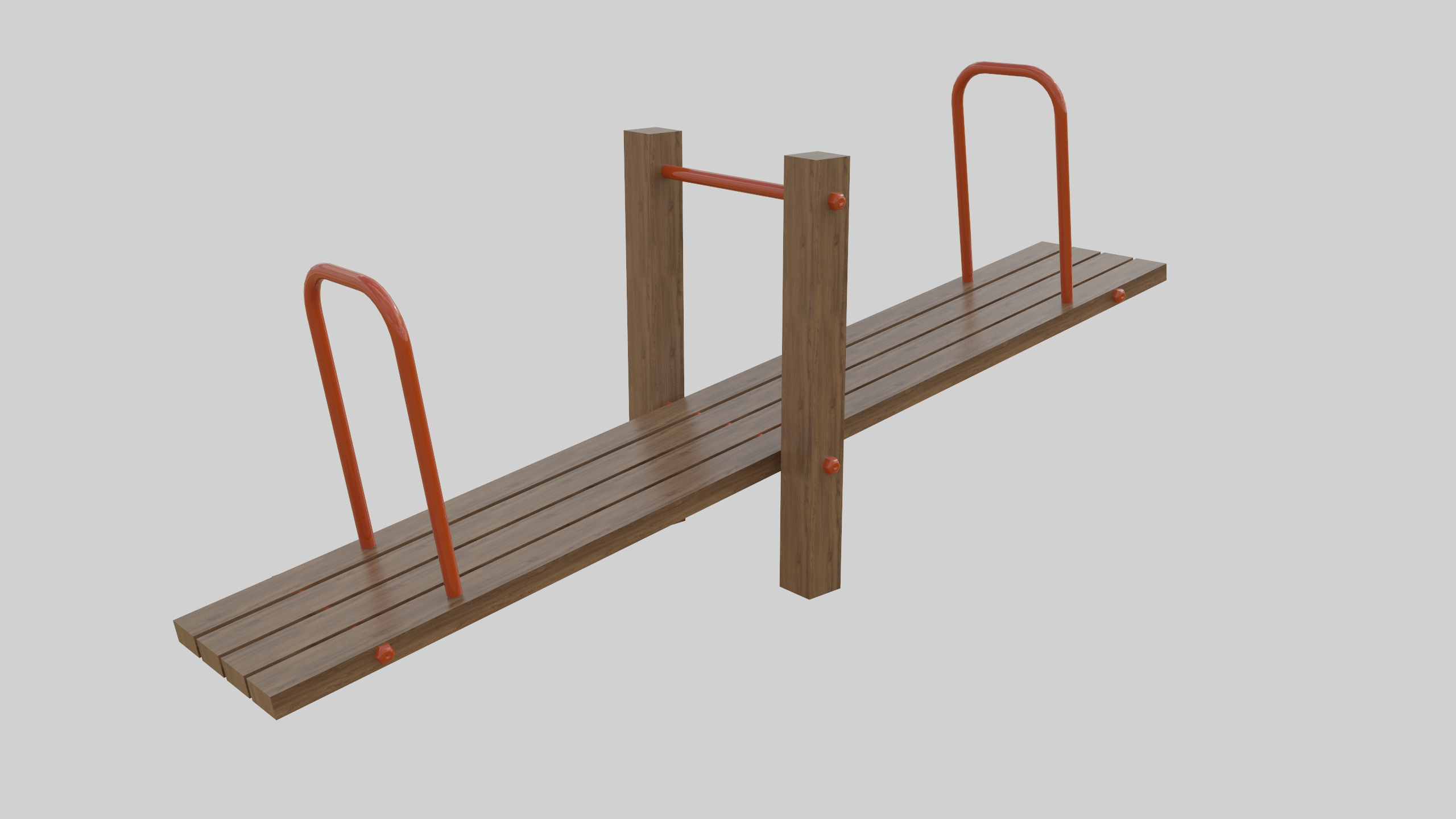 3 Seesaw Collection Playground Wooden Seesaw Teeter Totter model ...