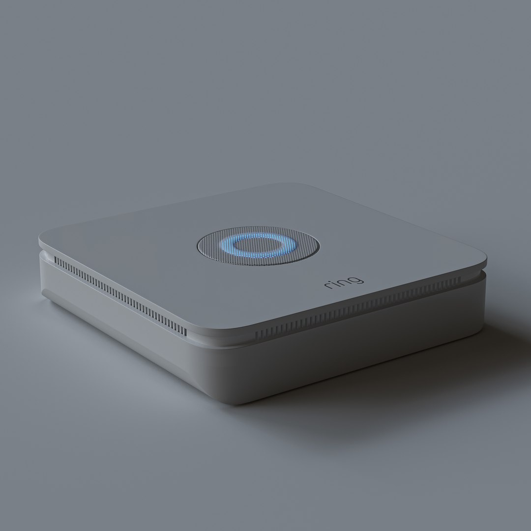 3D Ring Alarm Model - TurboSquid 1701017