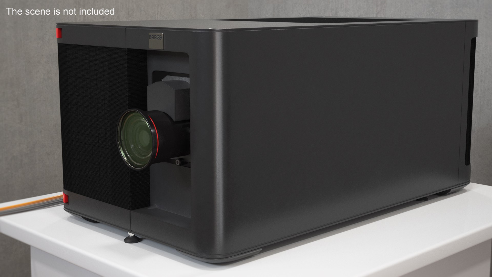 3D Model Barco Series 4 Laser Cinema Projector - TurboSquid 2088630