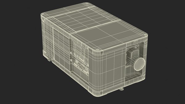 modelo 3d Proyector de cine láser Barco Serie 4 - TurboSquid 2088630