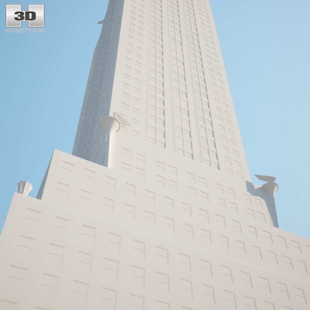 3D Chrysler Building - TurboSquid 1271307