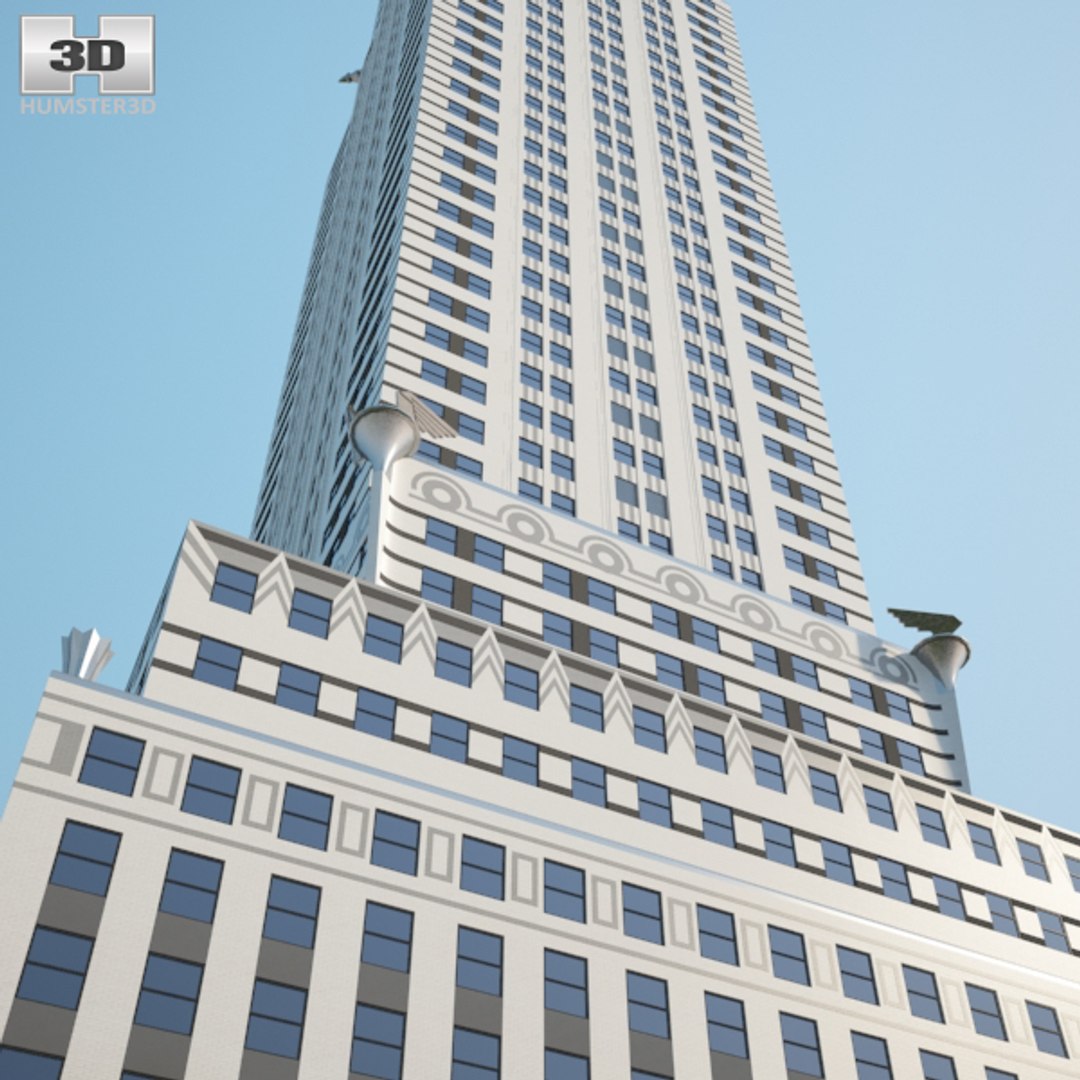 3D Chrysler Building - TurboSquid 1271307