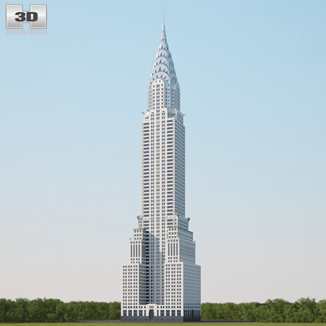 3D Chrysler Building - TurboSquid 1271307