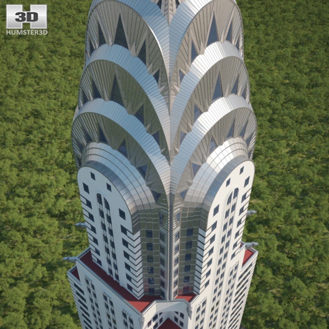 3D Chrysler Building - TurboSquid 1271307