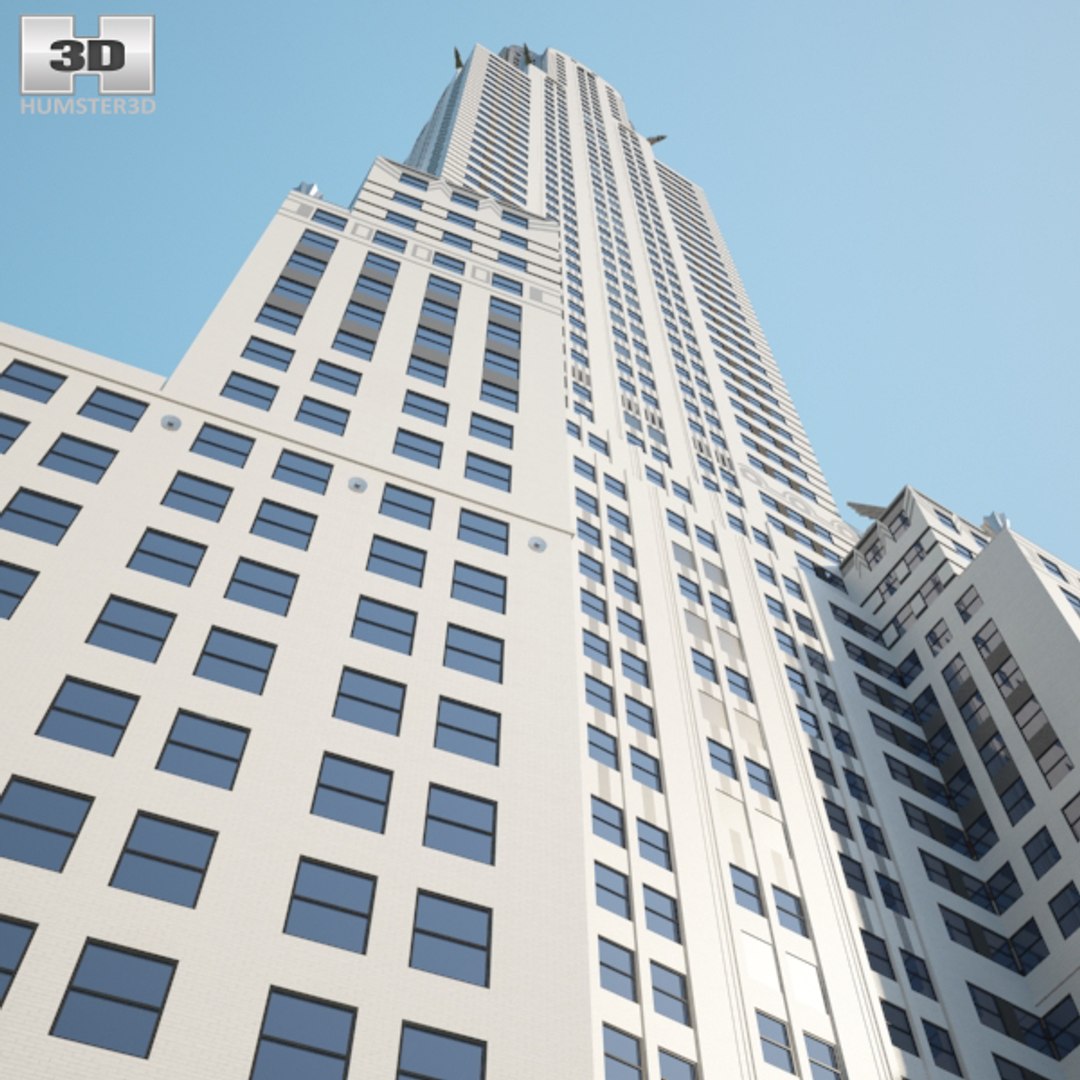 3D Chrysler Building - TurboSquid 1271307