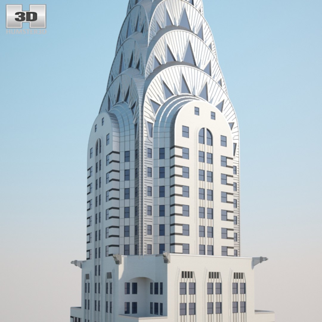 3D Chrysler Building - TurboSquid 1271307